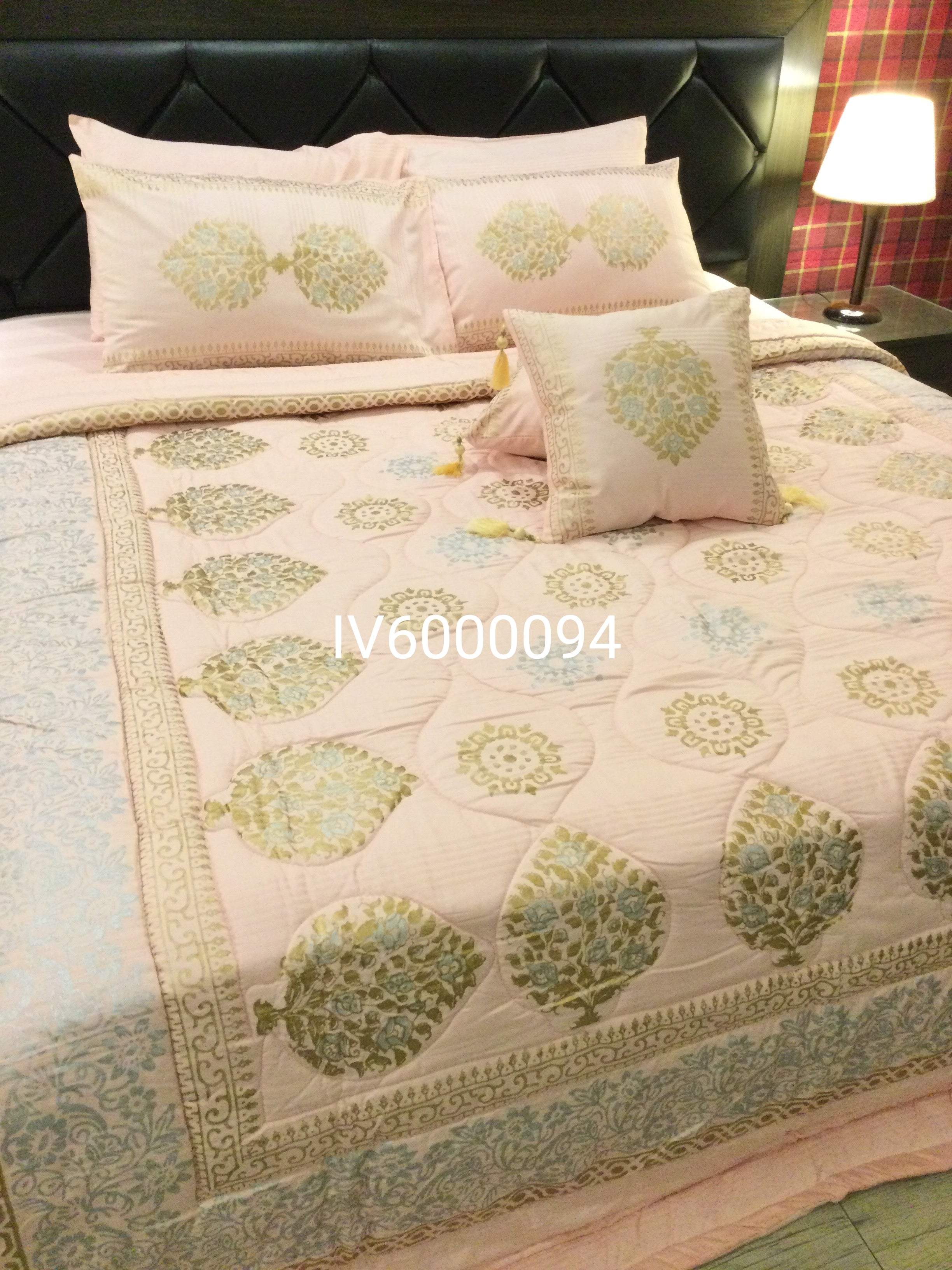 IV6000094 Luxury Block Print Bridal Set – Ivy Fabrics